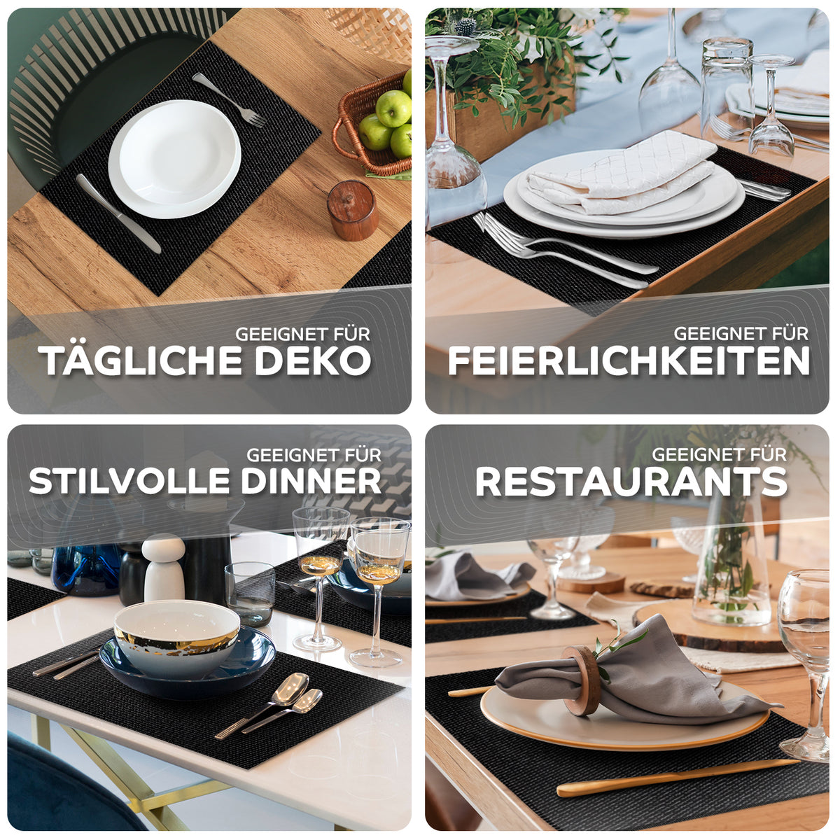 Schöne Tischsets Abwaschbar Ikea Fotos